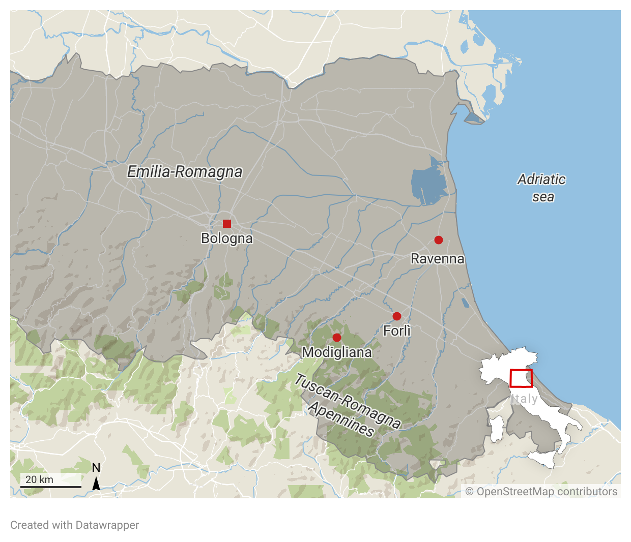 Floods: an Italian region faces Europe’s most common natural disaster ...